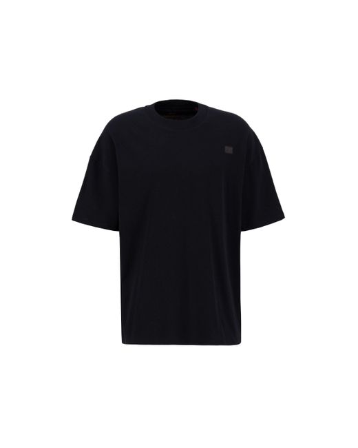 Alpha Industries Alpha Essential Relaxed Tee in Black for Men | Lyst