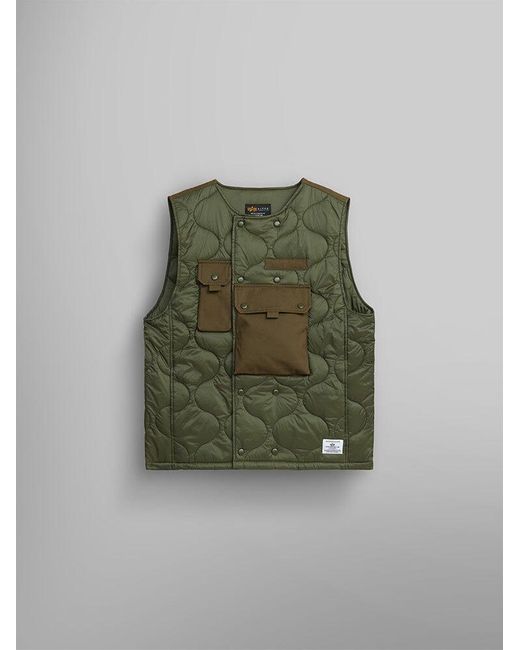 Alpha Industries Tactical Vest in Green for Men | Lyst
