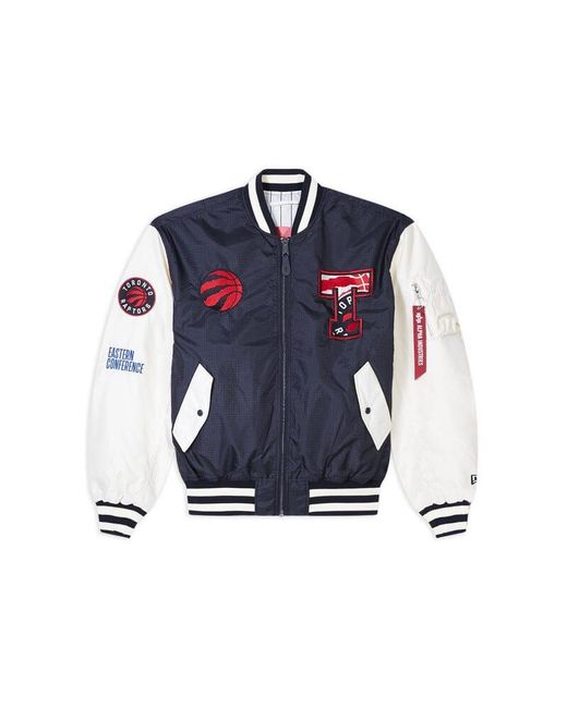 Alpha Industries Toronto Raptors X Alpha X New Era L-2b Bomber Jacket ...