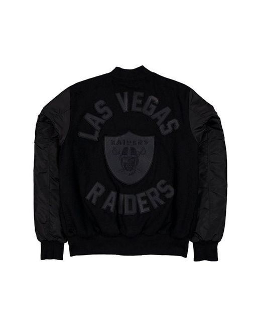 Alpha Industries / FW24-NE-NFL Las Vegas Raiders X Alpha X New Era Wool ...