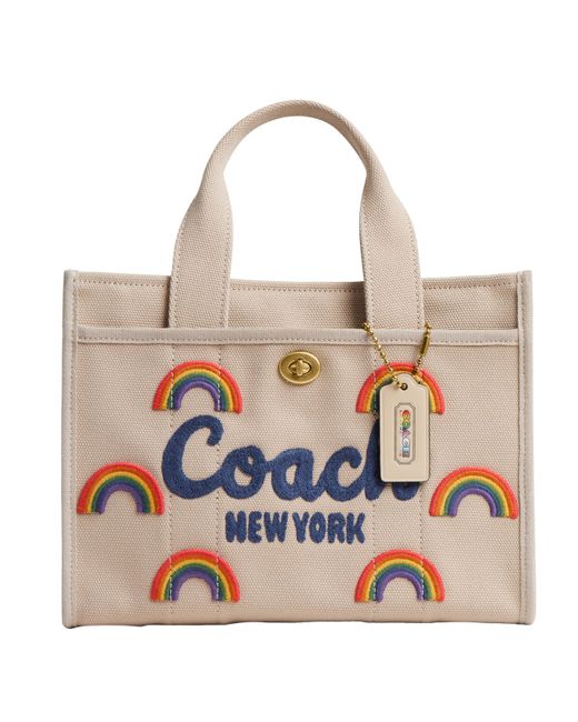 COACH Rainbow Cargo Tote Bag 26 | Lyst