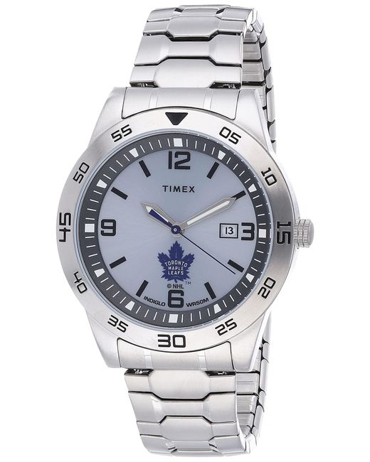 Timex Tribute Nhl Citation 42mm Watch – Toronto Maple Leafs With ...
