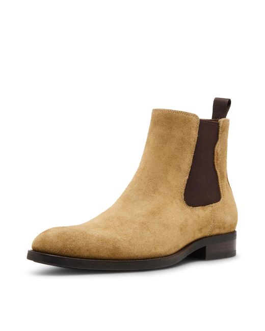 Steve Madden Footwear S Brompton Chelsea Boot in Natural for Men | Lyst