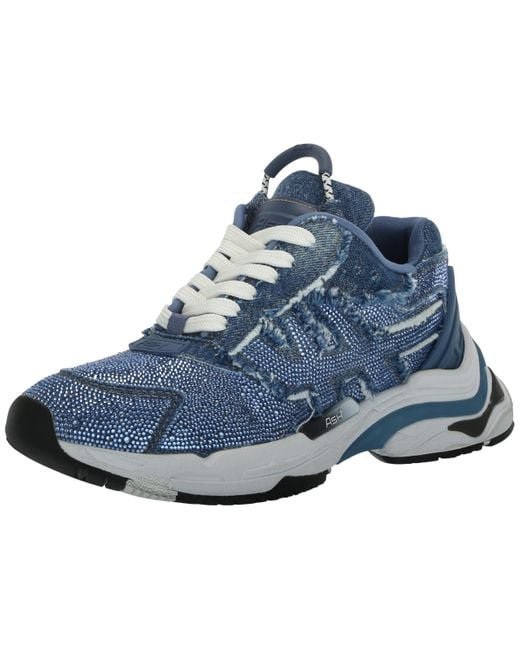 Ash Race Strass Sneaker in Blue | Lyst