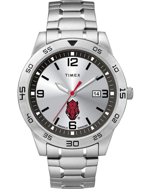 Timex Tribute Collegiate Citation 42mm Watch – Arkansas Razorbacks With ...