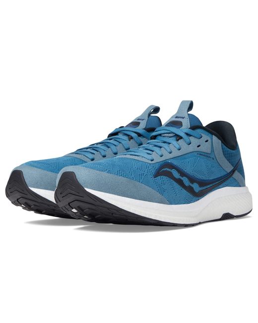 Saucony Mens Freedom 5 Running Shoe in Blue for Men | Lyst