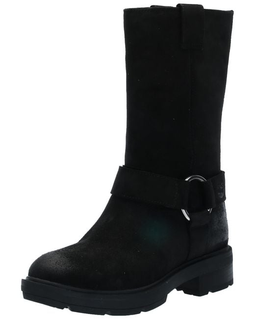 Timberland Brimfield Tall Pull On Boot in Black | Lyst