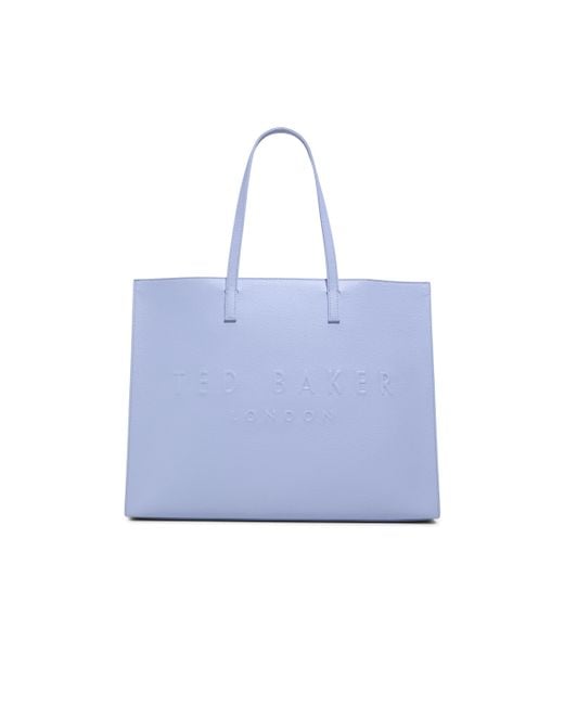Ted Baker Icon Tote in Blue | Lyst