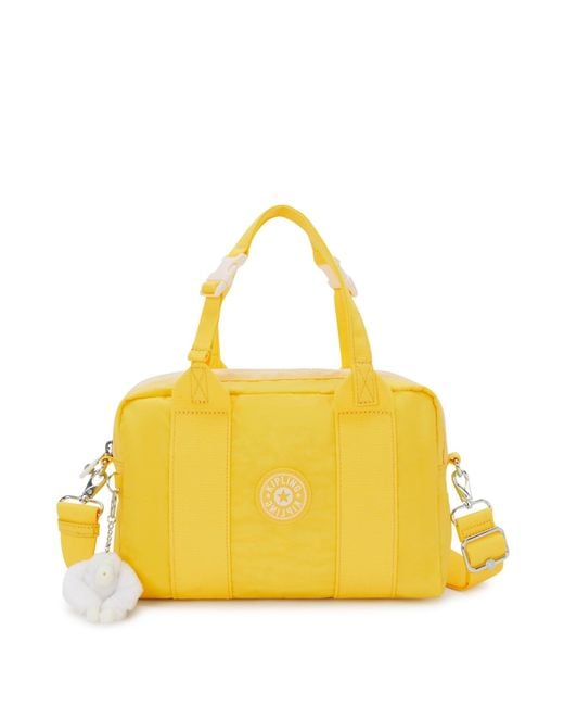 Kipling Esmey Fc Shoulder Bag in Yellow | Lyst