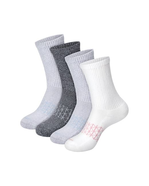 Hanes Binding Crew in Blue | Lyst