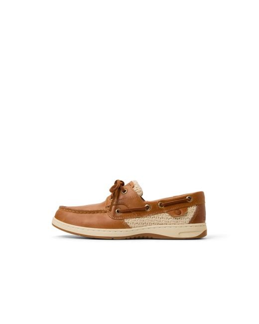 Sperry Top-Sider Bluefish 2-eye Boat Shoe in Brown | Lyst