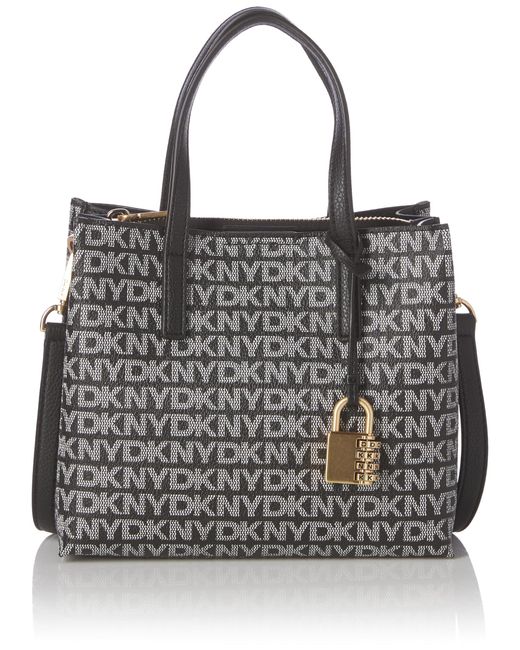 DKNY Farah Satchel in Black | Lyst