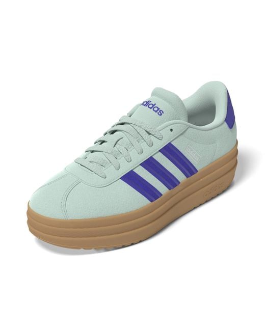 adidas Vl Court Bold Sneaker in Blue | Lyst