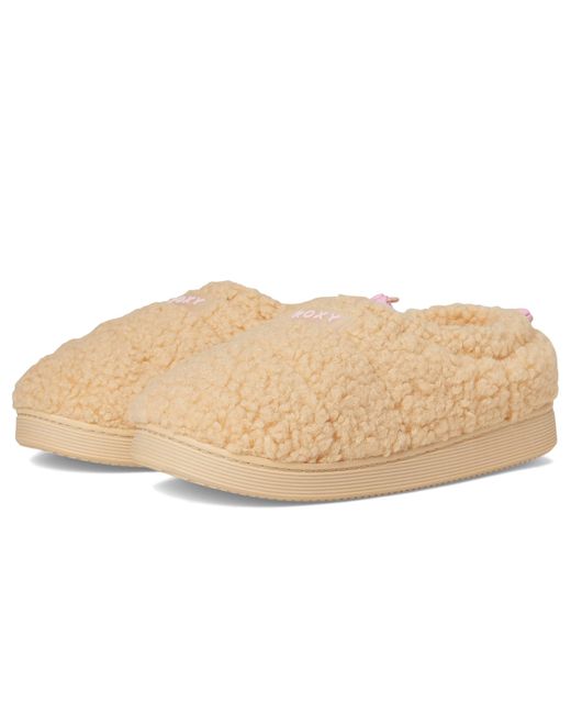 Roxy Colorado Slipper in Black | Lyst