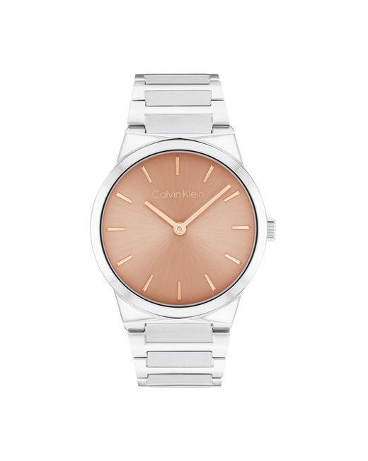 Calvin Klein Linear Elegance Watch – Quartz in White | Lyst