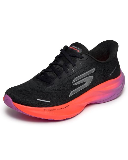 Skechers Aero Spark Hands Free Slip-ins Sneaker in Red | Lyst