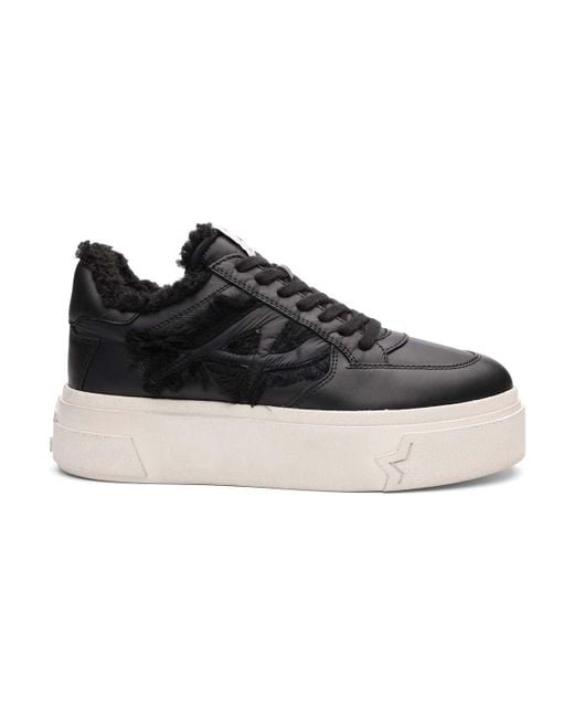 Ash Sailor Faux Fur Lined Platform Sneaker-stylish High-top Shoes With ...