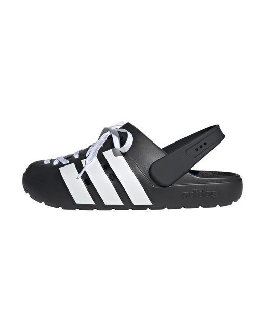 adidas Adilette Clog 2.0 Slide Sandal in Black | Lyst