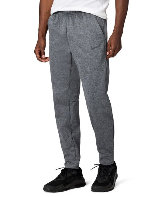 Nike Therma-fit Tapered Training Pants in Gray for Men | Lyst
