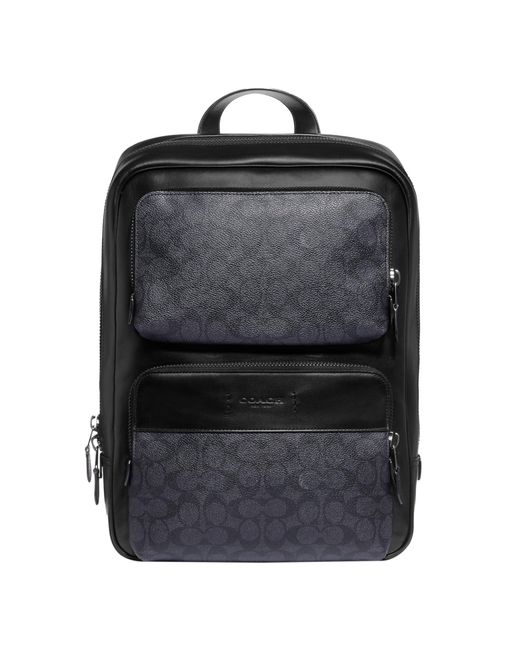 COACH Signature Gotham Backpack Ji/charcoal/black One Size for Men | Lyst