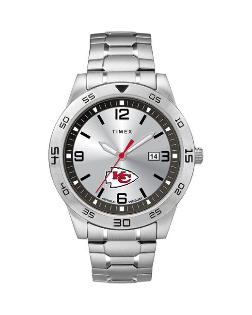Timex Tribute Nfl Citation 42mm Watch – Kansas City Chiefs With ...