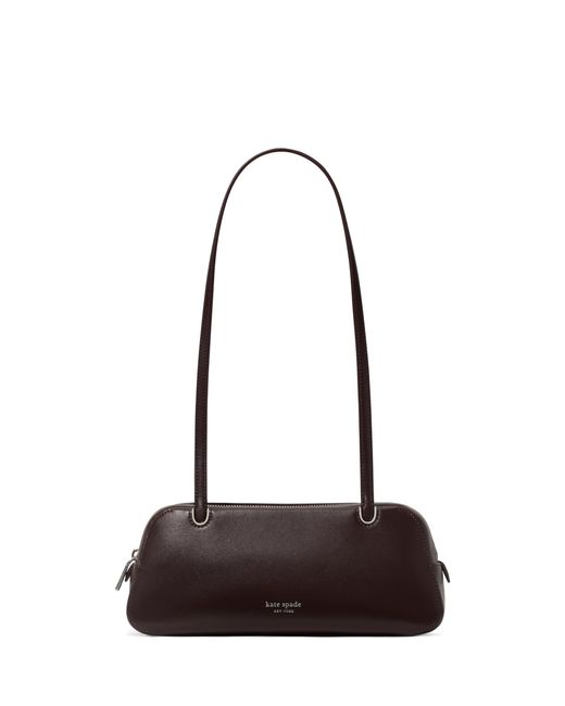 Kate Spade Grace Fine Grain Leather East-west Shoulder in White | Lyst