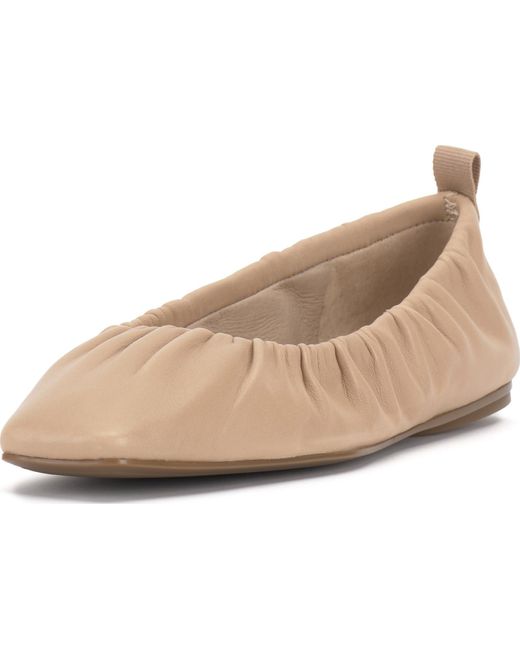 Vince Camuto Verline Mary Jane Elastic Flat in Black | Lyst