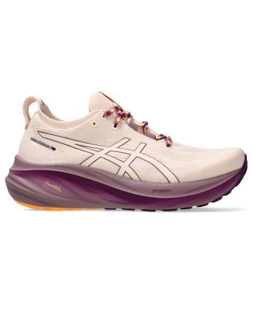 Asics Gel-nimbus 26 Trail Running Shoes in Purple | Lyst