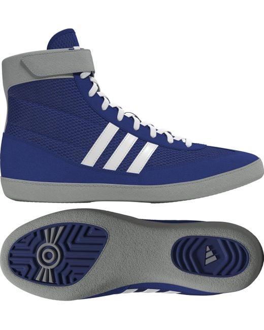 adidas Combat Speed 4 Wrestling Shoes in Blue for Men | Lyst UK