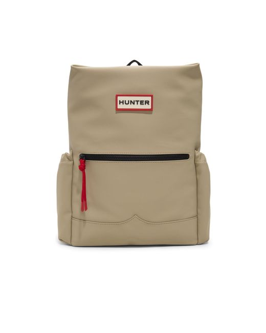 HUNTER Top Clip Backpack in Natural | Lyst