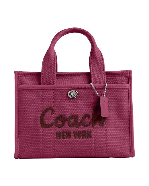 COACH Cargo Tote 26 in Purple | Lyst