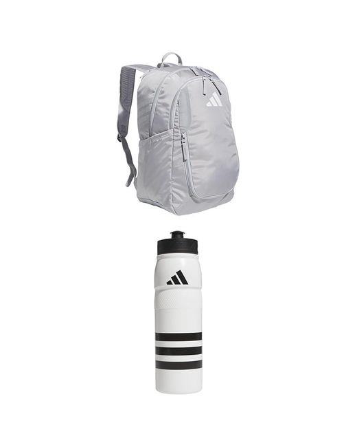 adidas Stadium Team Backpack in Gray | Lyst