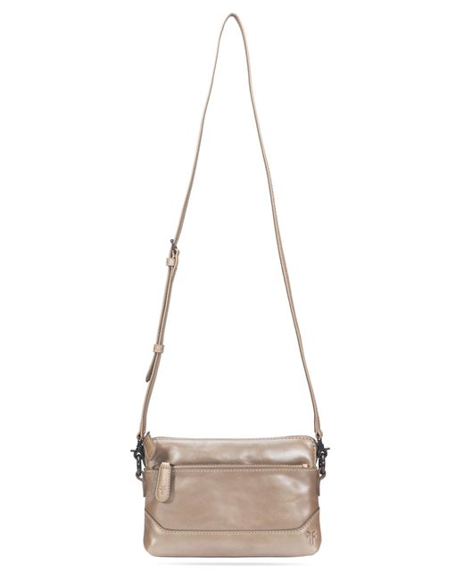Frye Melissa Wrislet Crossbody in Natural | Lyst