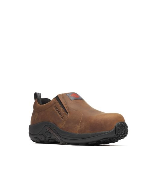 Merrell Jungle Moc Leather Hi Vis Composite Toe Electrical Hazard in ...