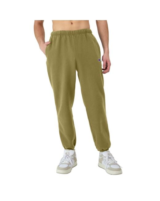 Champion Sweatpants in Green for Men | Lyst
