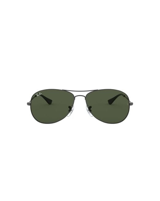 Ray-Ban Rb3362 Cockpit Aviator Sunglasses in Green for Men | Lyst