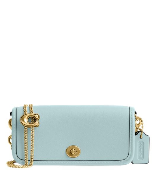 COACH Dinky Bag 14 in Blue | Lyst