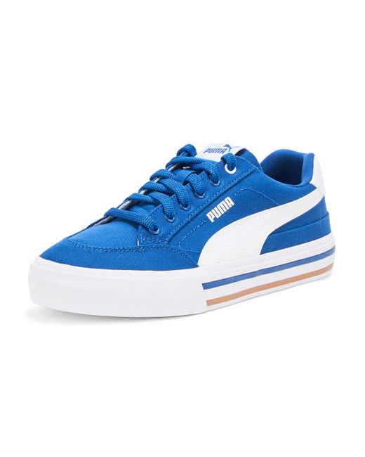 PUMA Court Classic Vulc Shoes Sneaker in Blue for Men | Lyst