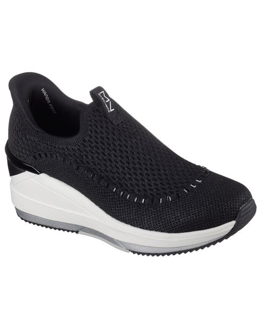 Skechers The Triple Wedge-clariti Hands Free Slip-ins Sneaker in Blue ...