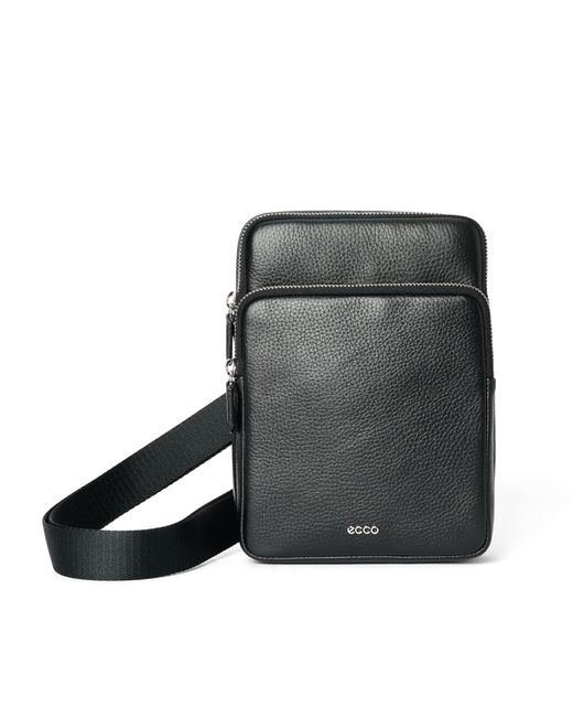 Ecco North South Pouch Crossbody Bag in Gray | Lyst