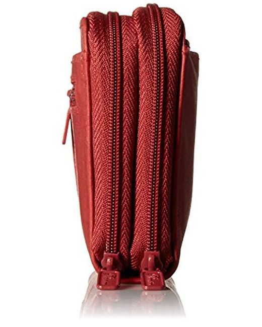 Buxton Double Zip Organizer Wallet | semashow.com