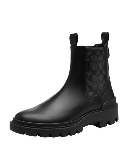 COACH Colson Boot Hiking Shoe in Black for Men | Lyst