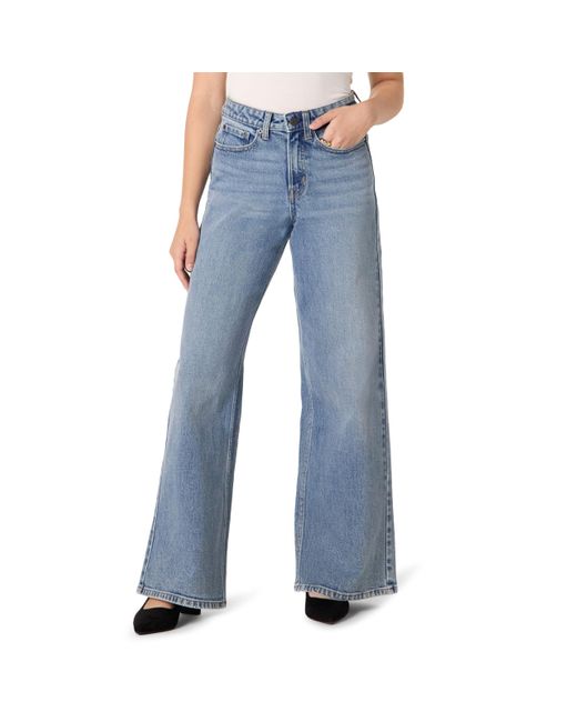 Amazon Essentials High Rise Wide Leg Jean in Blue | Lyst UK