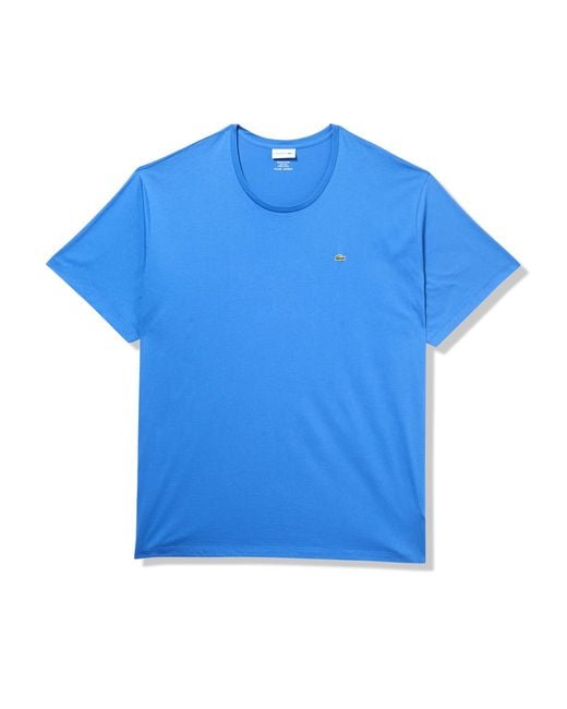 Lacoste Big Fit Fit Iconic Print T-shirt in Blue | Lyst