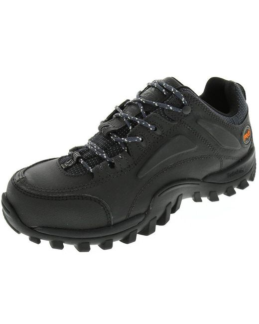 Timberland Mudsill Steel Safety Toe Industrial Hiker Work Shoe in Black ...