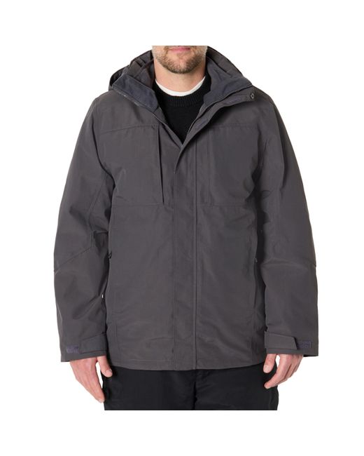 Amazon Essentials Water Resistant 3 In 1 Snow Jacket in Grey for Men ...