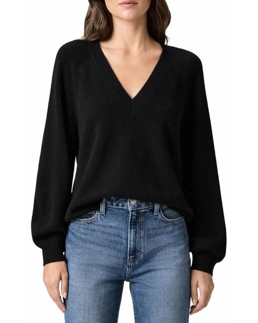 PAIGE Thea Sweater in Black | Lyst
