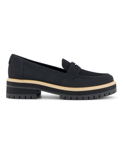 TOMS Cara Loafer in Black | Lyst