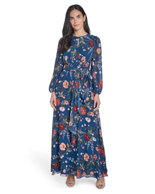 Eliza J Dress in Blue | Lyst