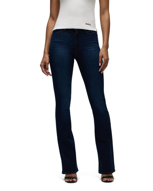 Hudson Jeans Barbara High Rise Petite Bootcut Jean in Blue | Lyst